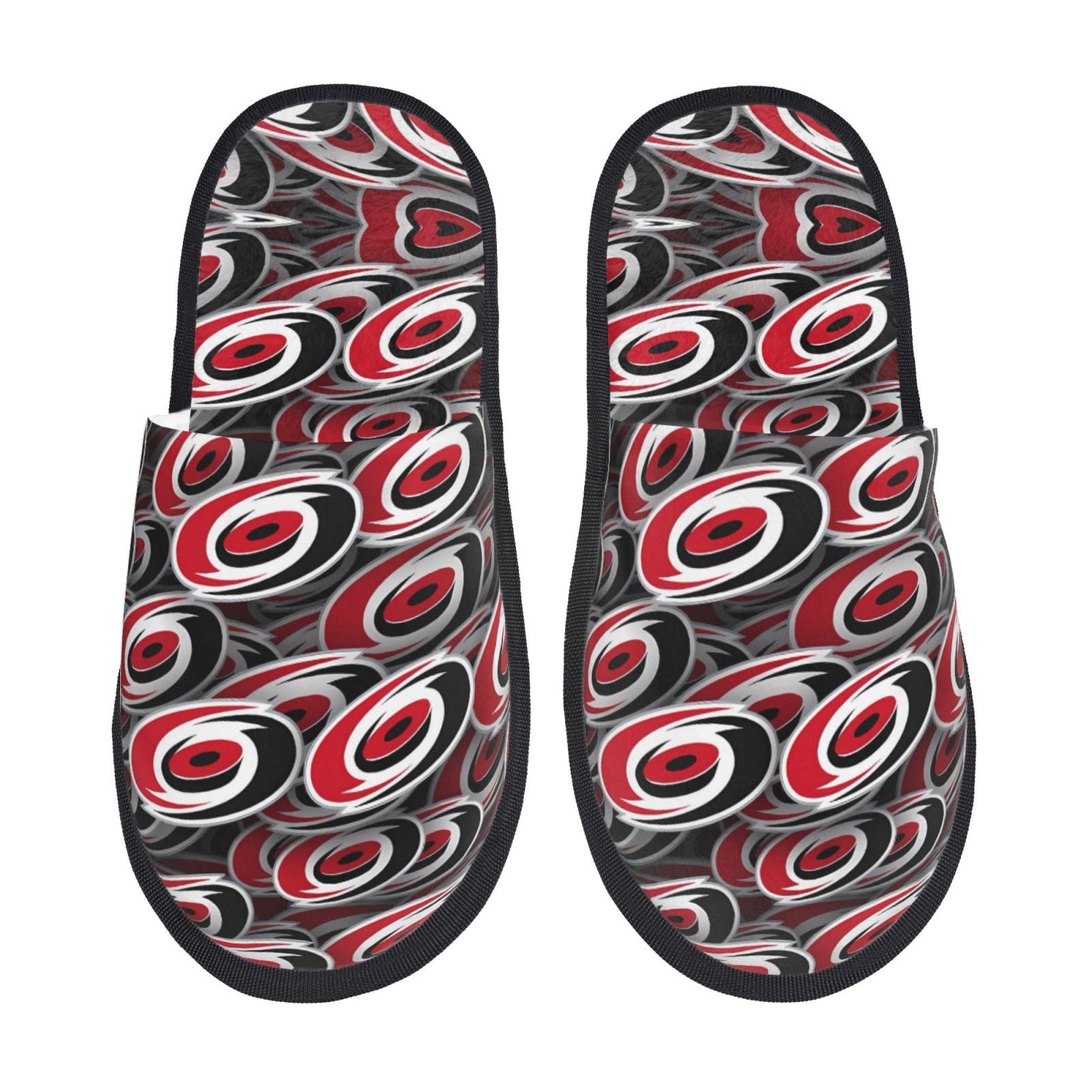 Hurricanes Ice Hockey Team Custom Refuse Season Prussian Slippers ...