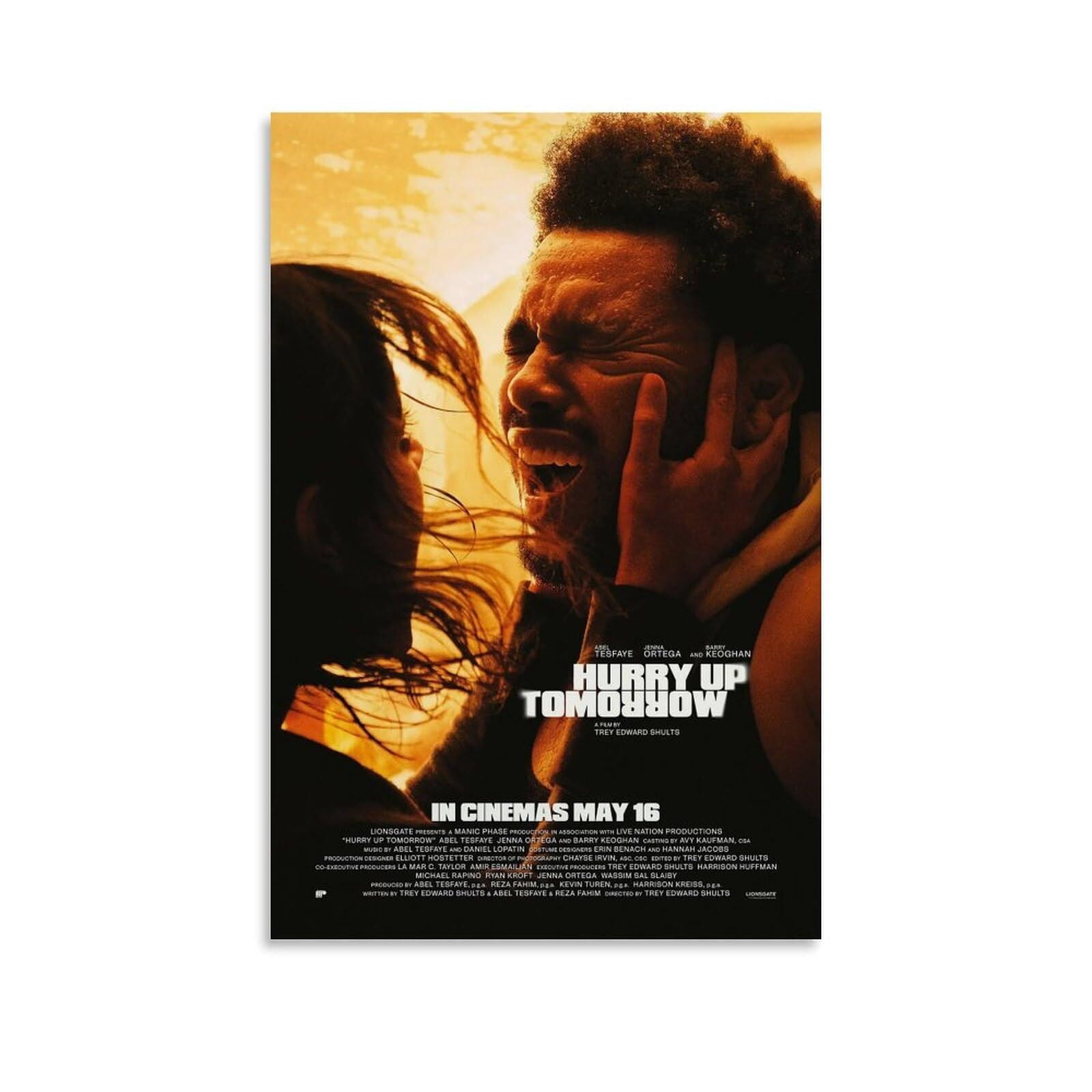 Hurry Up Tomorrow Movie Poster 1 Canvas Painting for Living Room ...