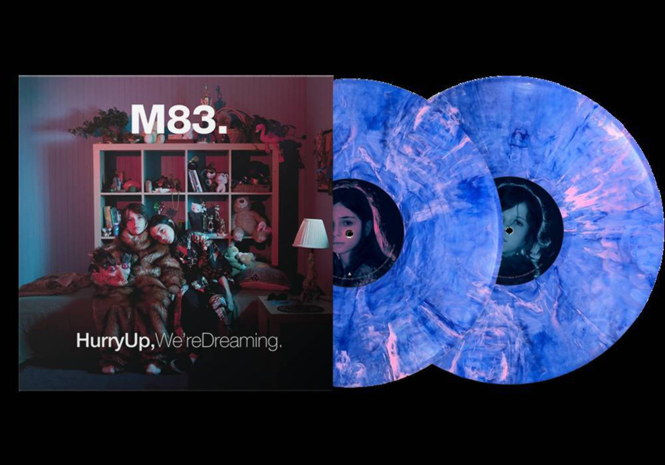 M83 'Hurry Up, We're Dreaming' Album - RSD Essentials, Blue & Pink ...
