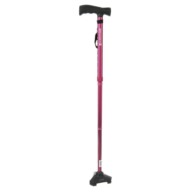 HurryCane Freedom Edition Folding Cane, Portable Walking Aid for ...