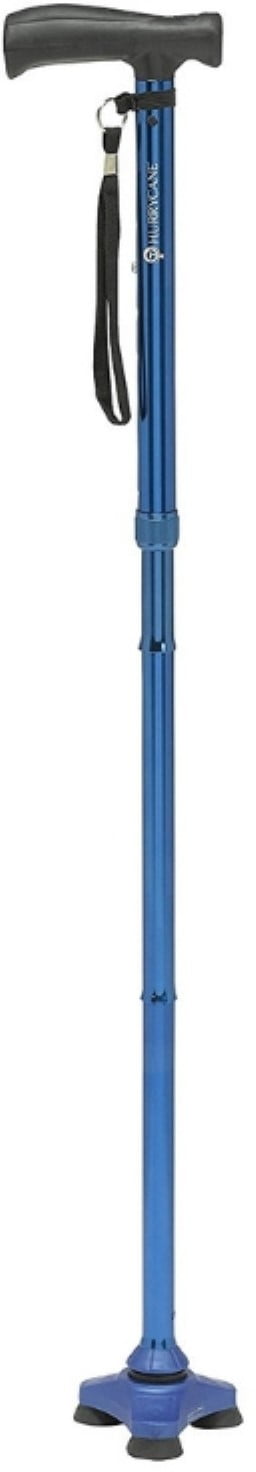 Hurrycane Freedom Edition Folding Cane with T Handle, Trailblazer Blue ...