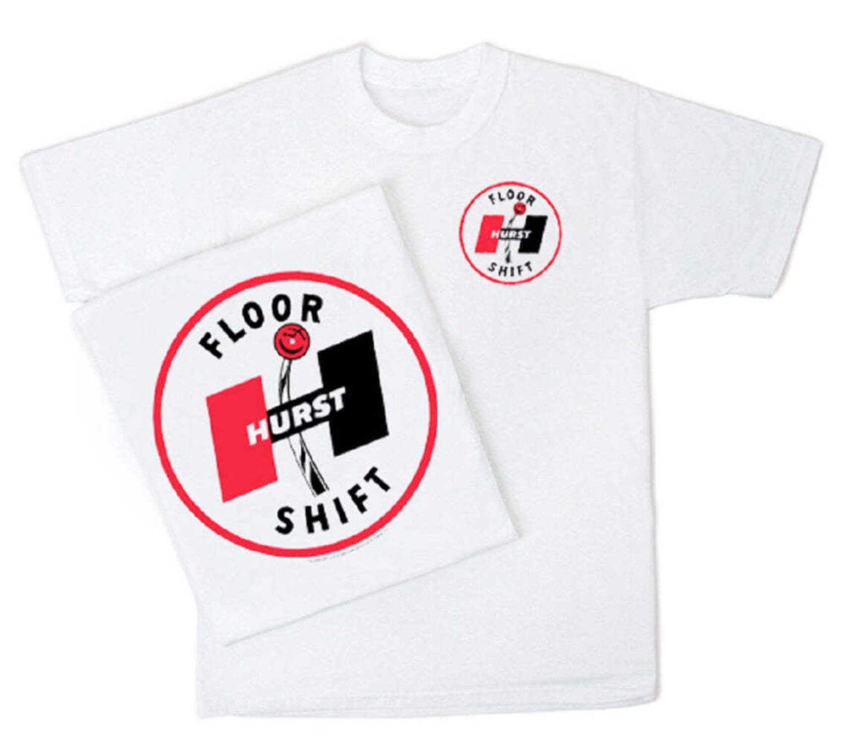 Hurst Floor Shifter Logo Mens T Shirt Chevy Mopar Ford Pontiac Olds ...