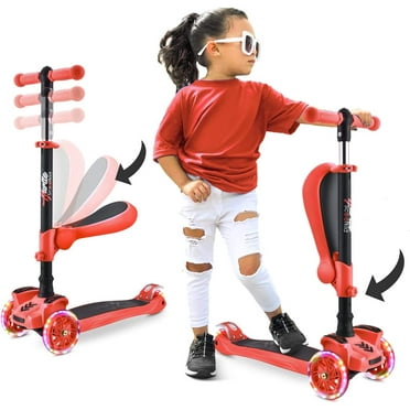 Free Shipping! Hurtle 3 Wheeled Scooter for Kids Stand & Cruise ...