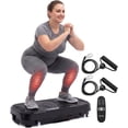 Hurtle Vibration Plate Exercise Machine – Full Body Fitness Platform ...