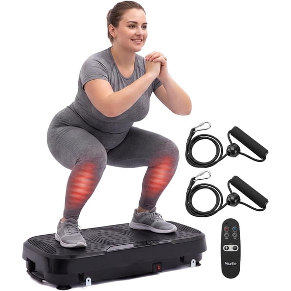 Hurtle Vibration Plate Exercise Machine – Full Body Fitness Platform ...