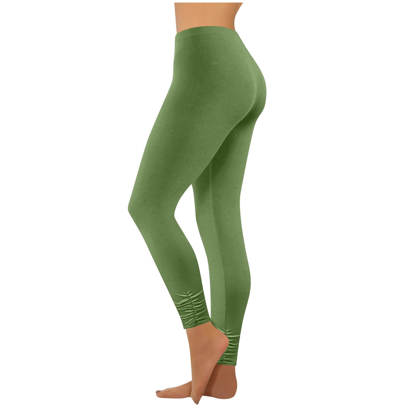 Hurxie High Waisted Leggings for Women No See Through Tummy Control ...