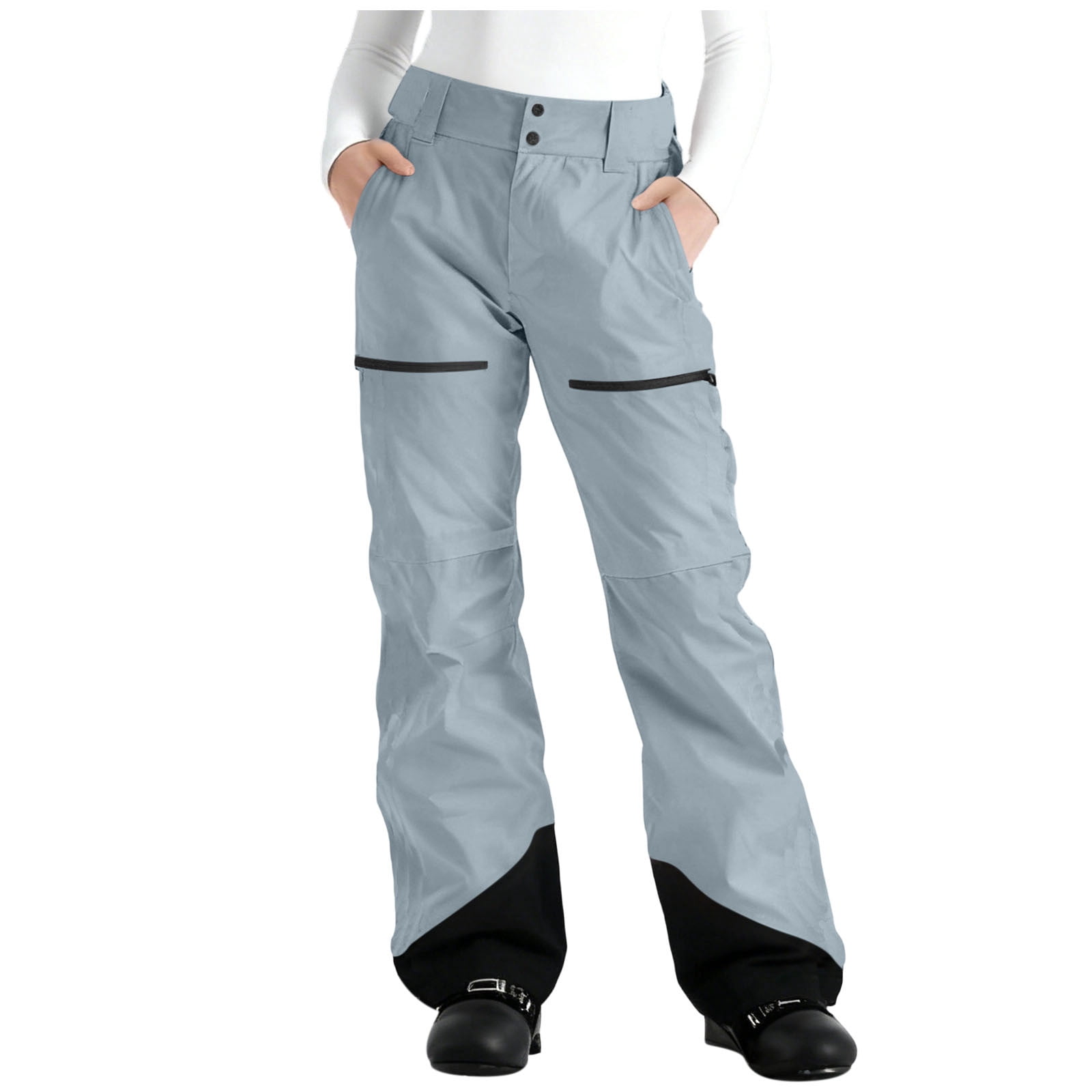Hurxie Snow Pants Womens Ski Hiking Pants Outdoor Insulated Softshell ...