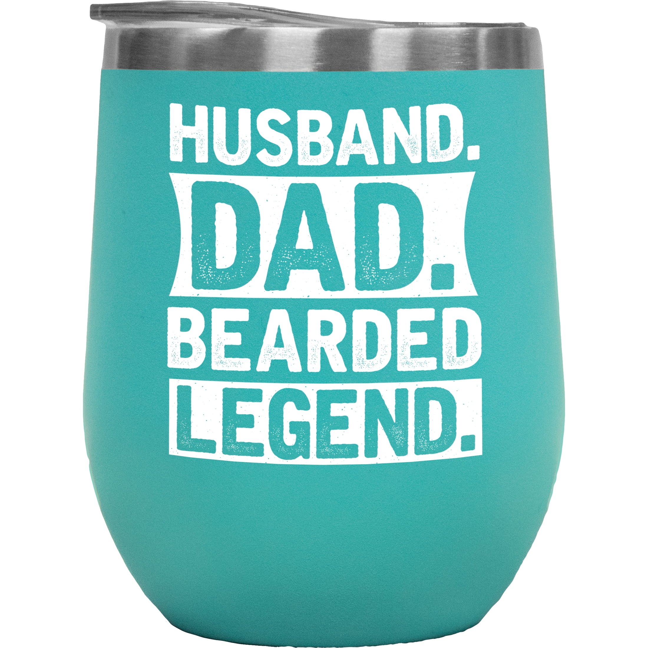 Husband. Dad. Bearded Legend. - Father with a Beard, Father's Day or ...
