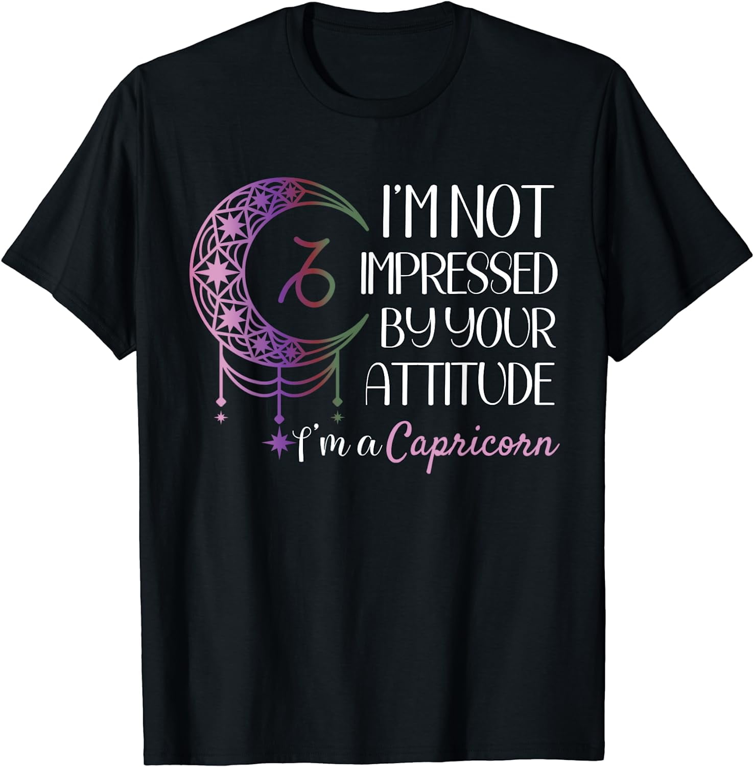 Cotton Tee Zodiac Capricorn Stuff Birthday Capricorn Shirt For Women T ...