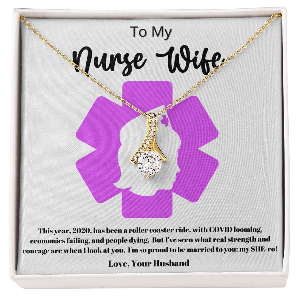 Husband Gift to Nurse Wife, Nurse Wife Gift from Husband, Nurse Wife Gift, Nurse Gift, Ribbon ...