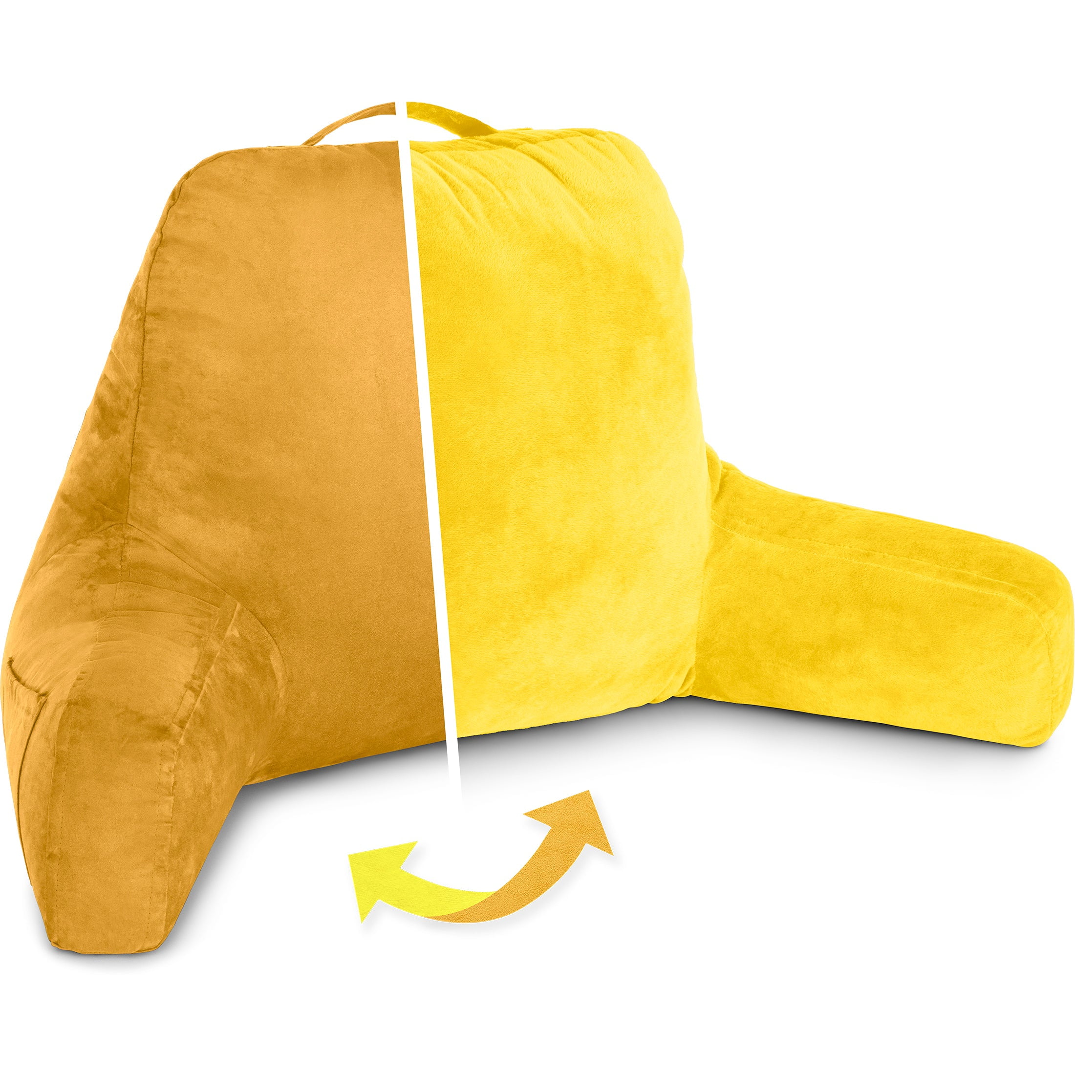 Husband Pillow Aspen Gold Rush, Reading Pillow Bed Rest Chair, Two ...