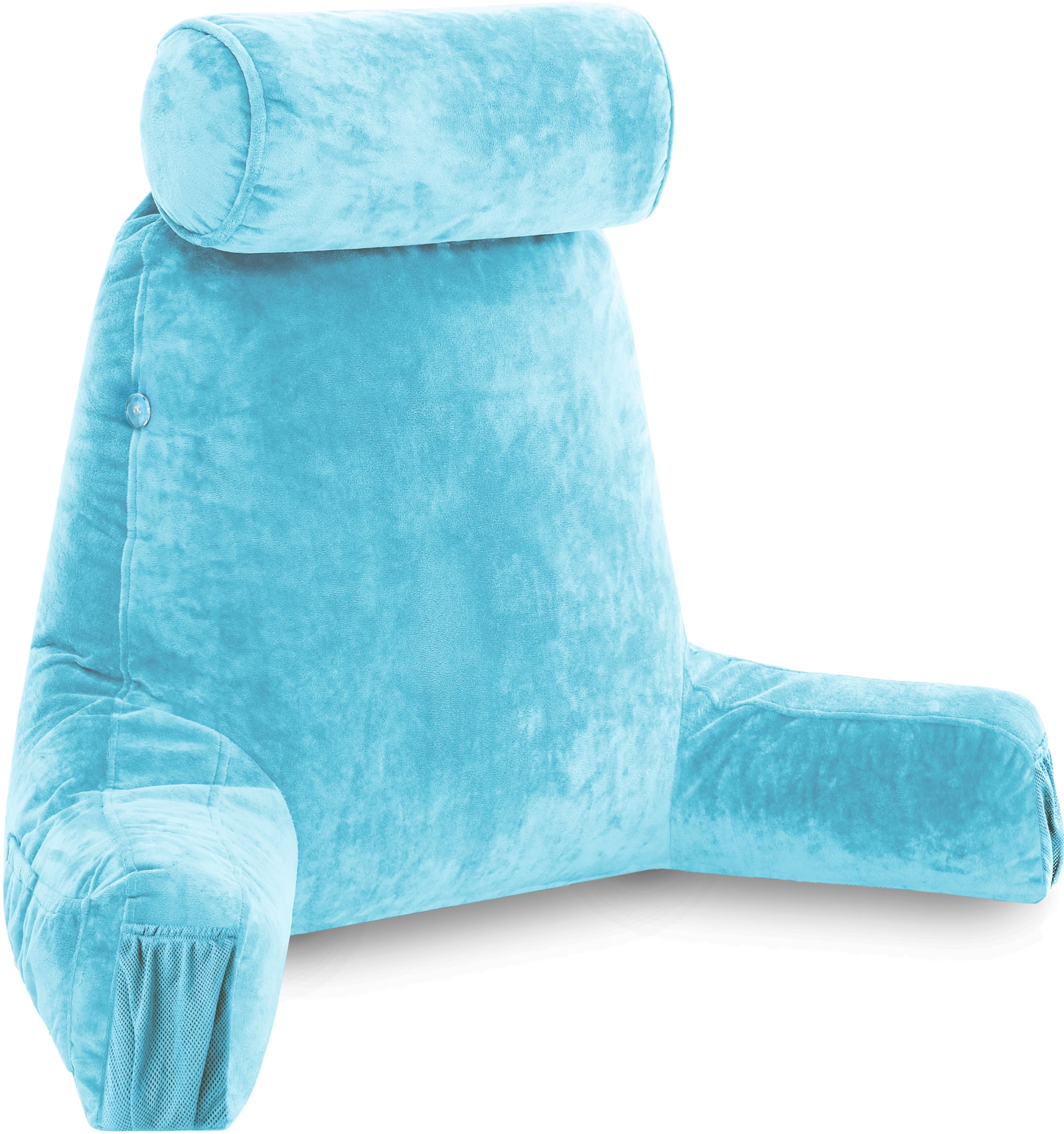 Husband Pillow Medium Carolina Blue, Backrest for Kids, Teens, Petite ...