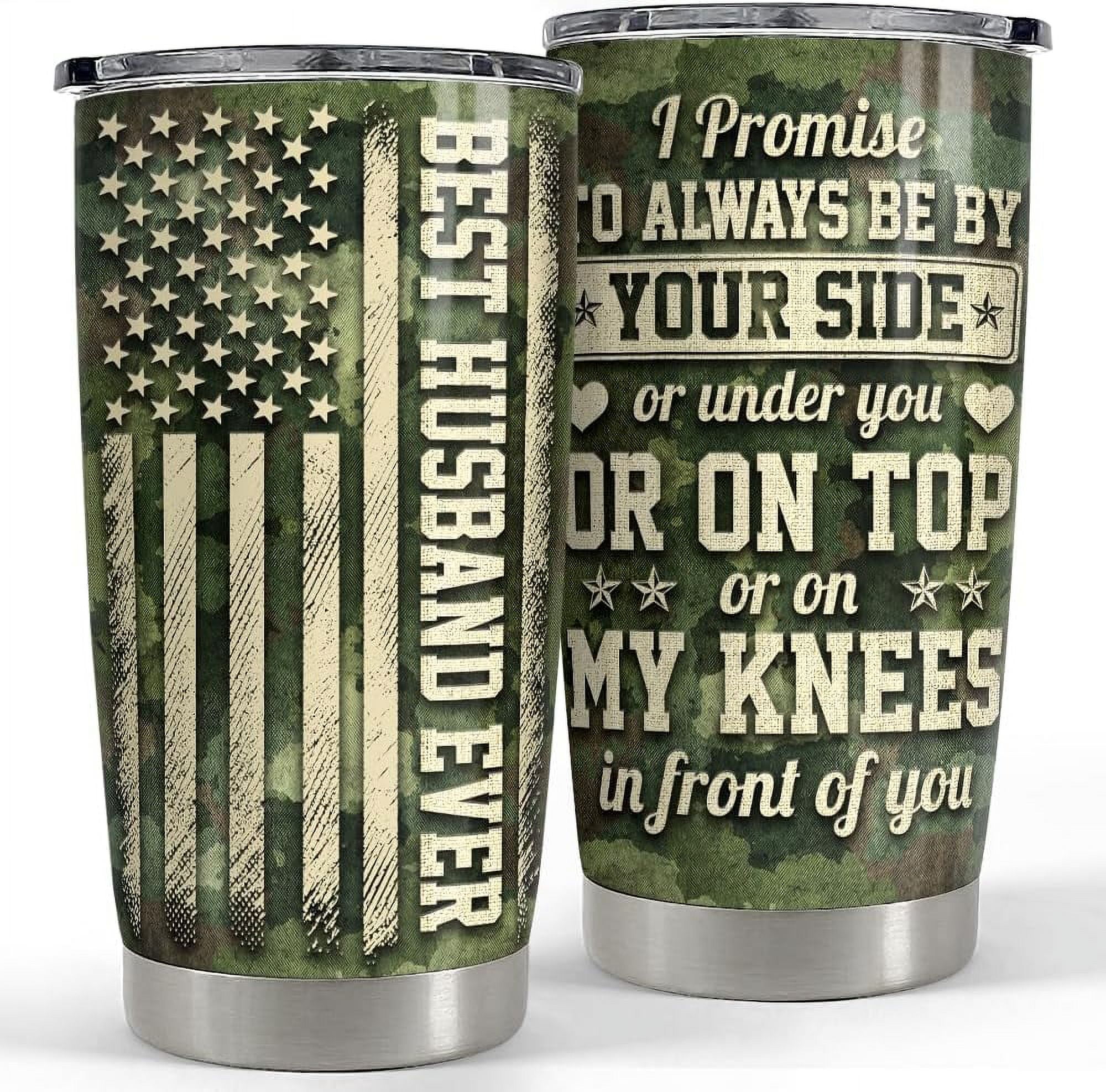 Husband Tumbler 20oz Stainless Steel Insulated Tumblers Coffee Travel ...