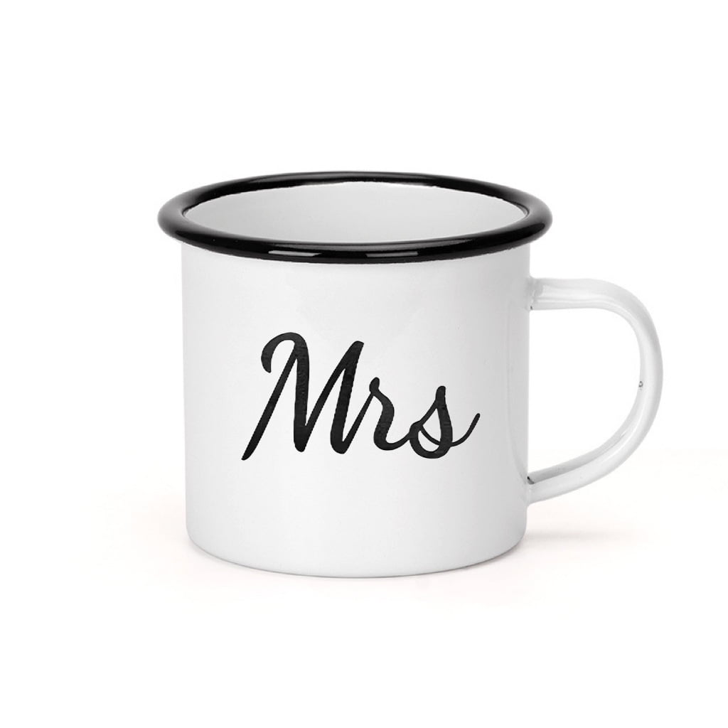 Husband Wife Coffee Mug Set, 11 oz, Ceramic, General Use Cup, Mr and ...