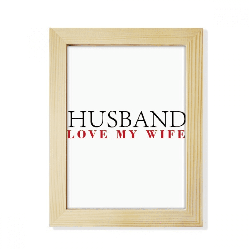 Husbands Love Wife Art Deco Fashion Desktop Adorn Photo Frame Display ...