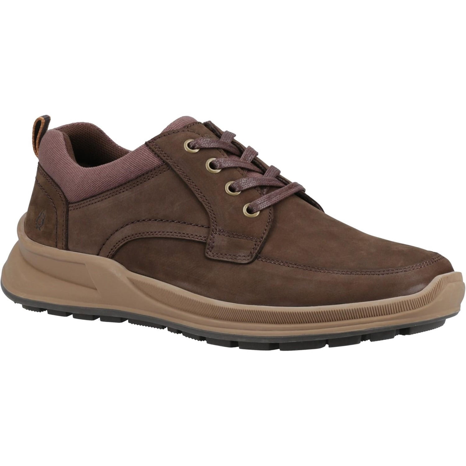 Hush Puppies Mens Adam Nubuck Lace Up Sneakers - Walmart.com