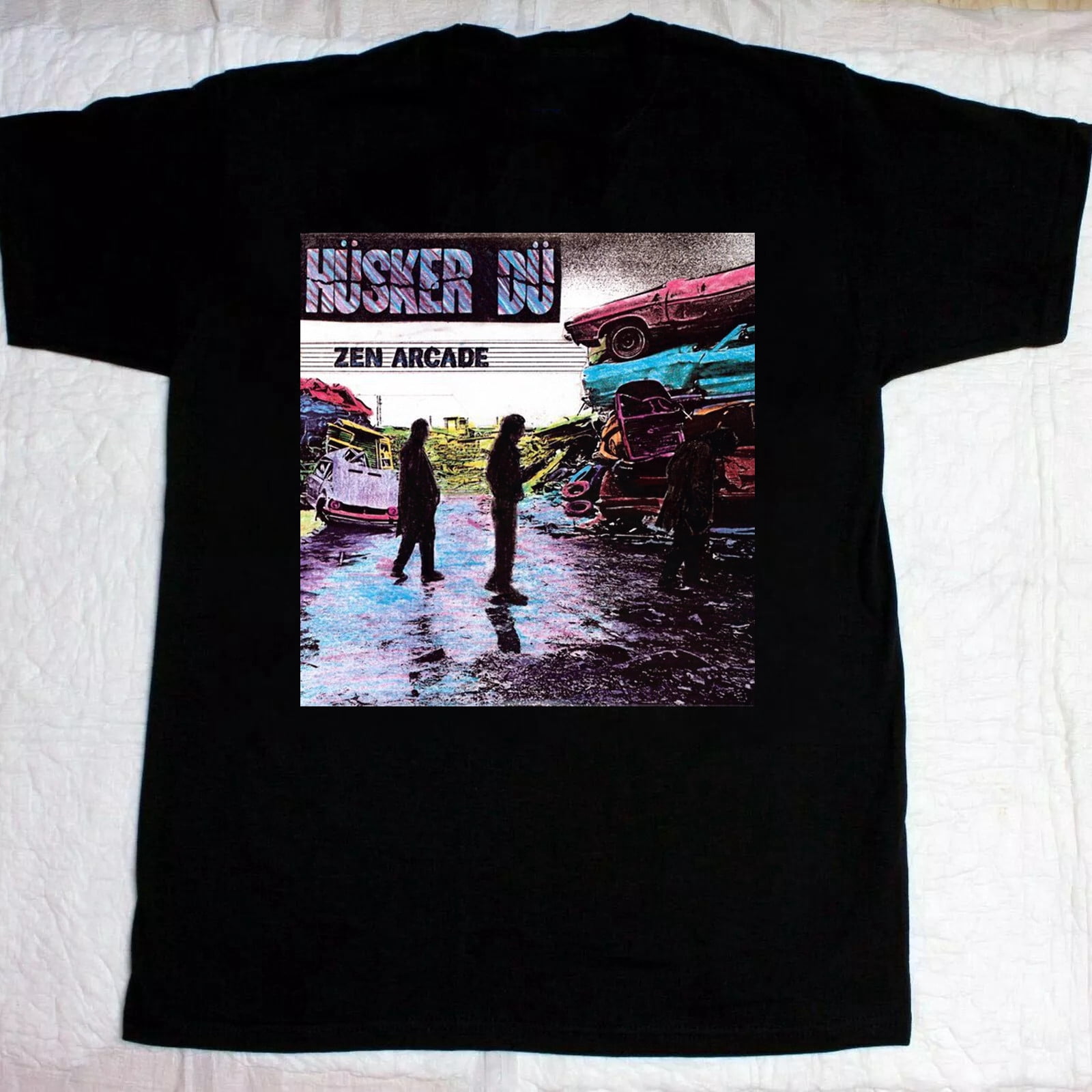 Husker Du - Zen Arcade Black Cotton T Shirt Size S-5XL - Walmart.com