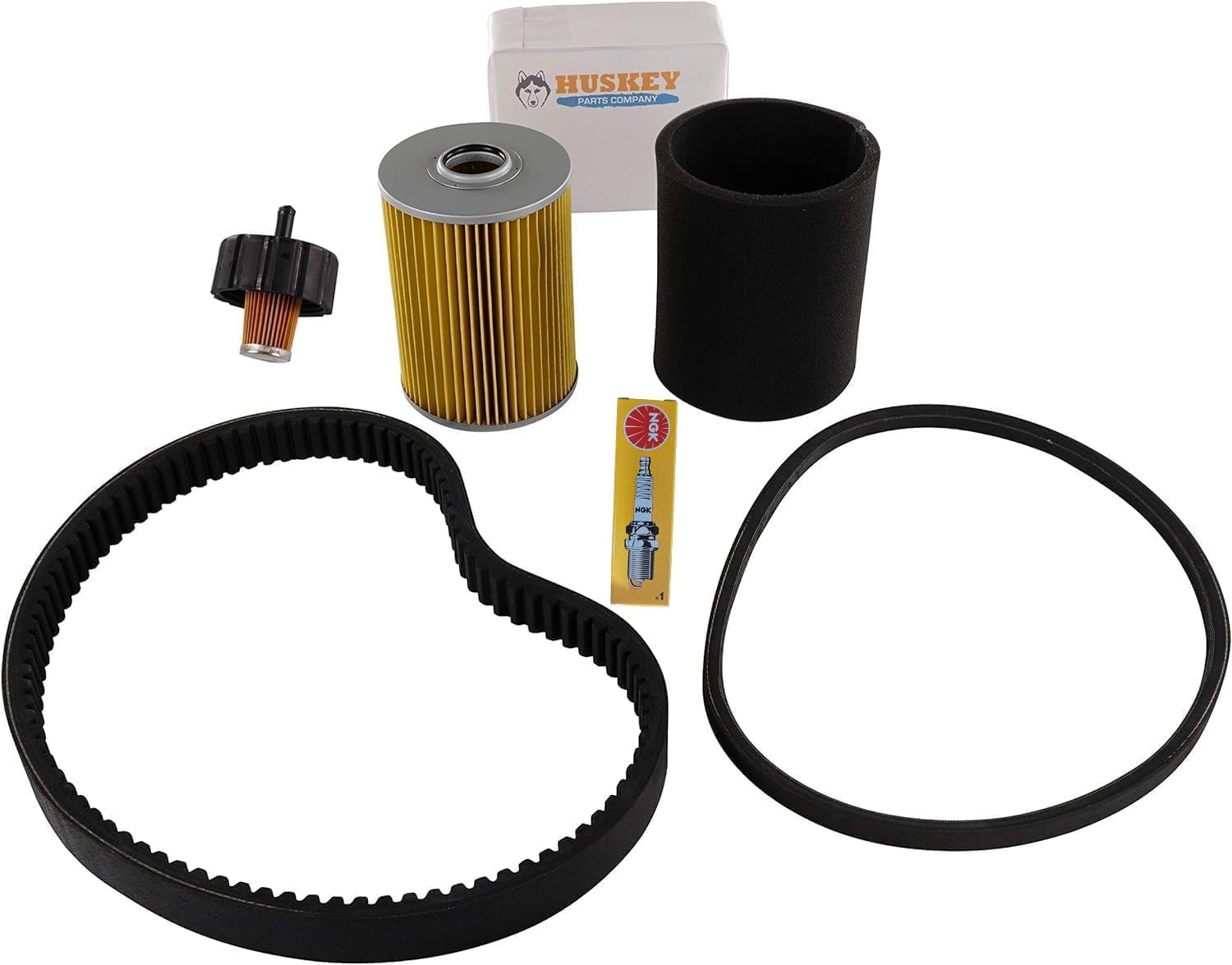 Huskey Tune Up Kit Clutch Drive & Starter Generator Belts Compatible ...