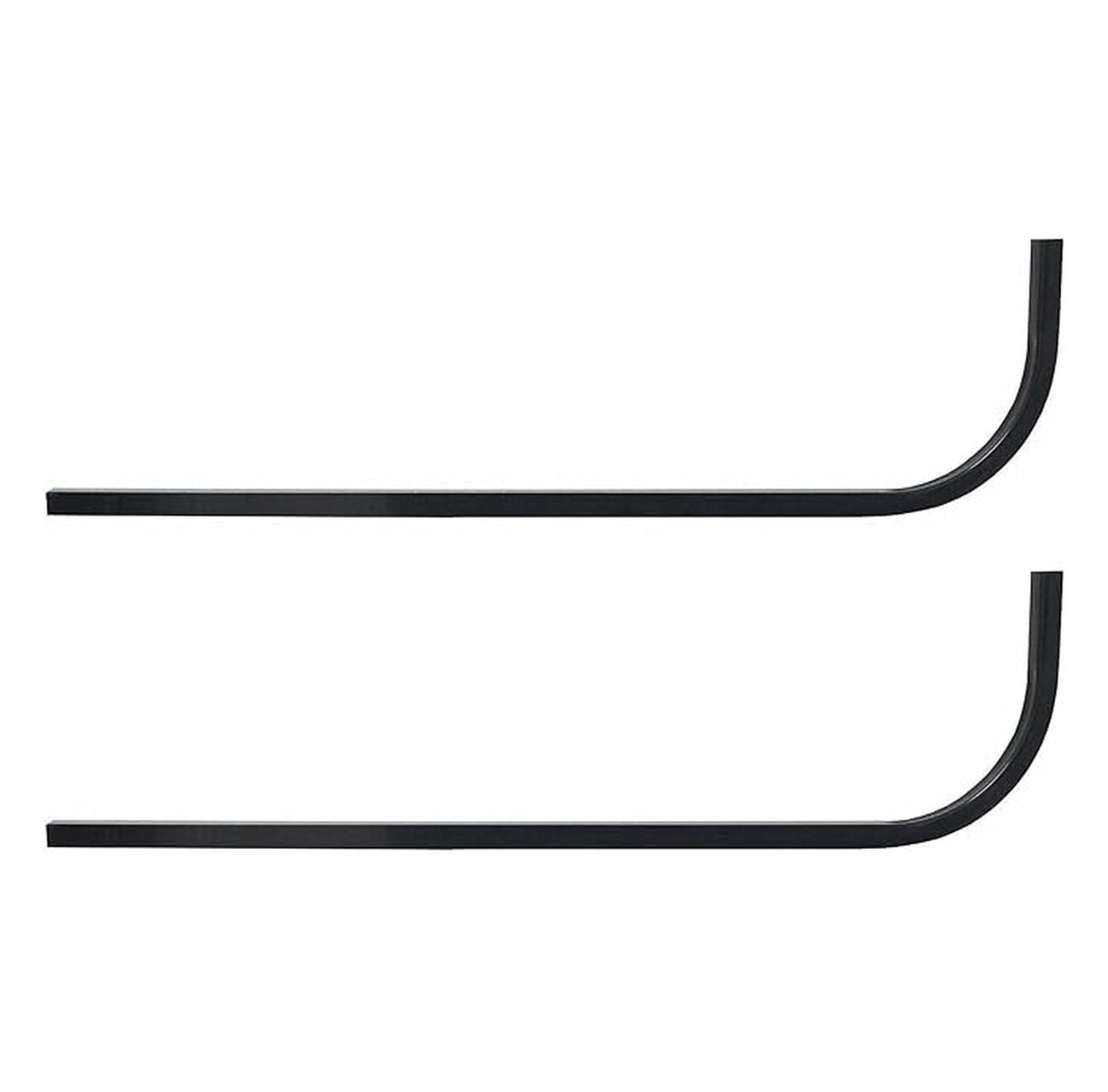 Huskey Undrilled Golf Cart Universal Rear Struts Roof Supports Candy Cane for Extended Roof ...