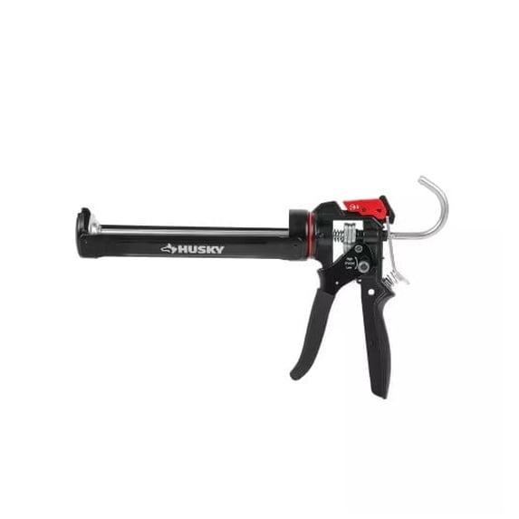 Husky 10 oz. Heavy-Duty High Leverage Drip Free Caulk Gun - Walmart.com