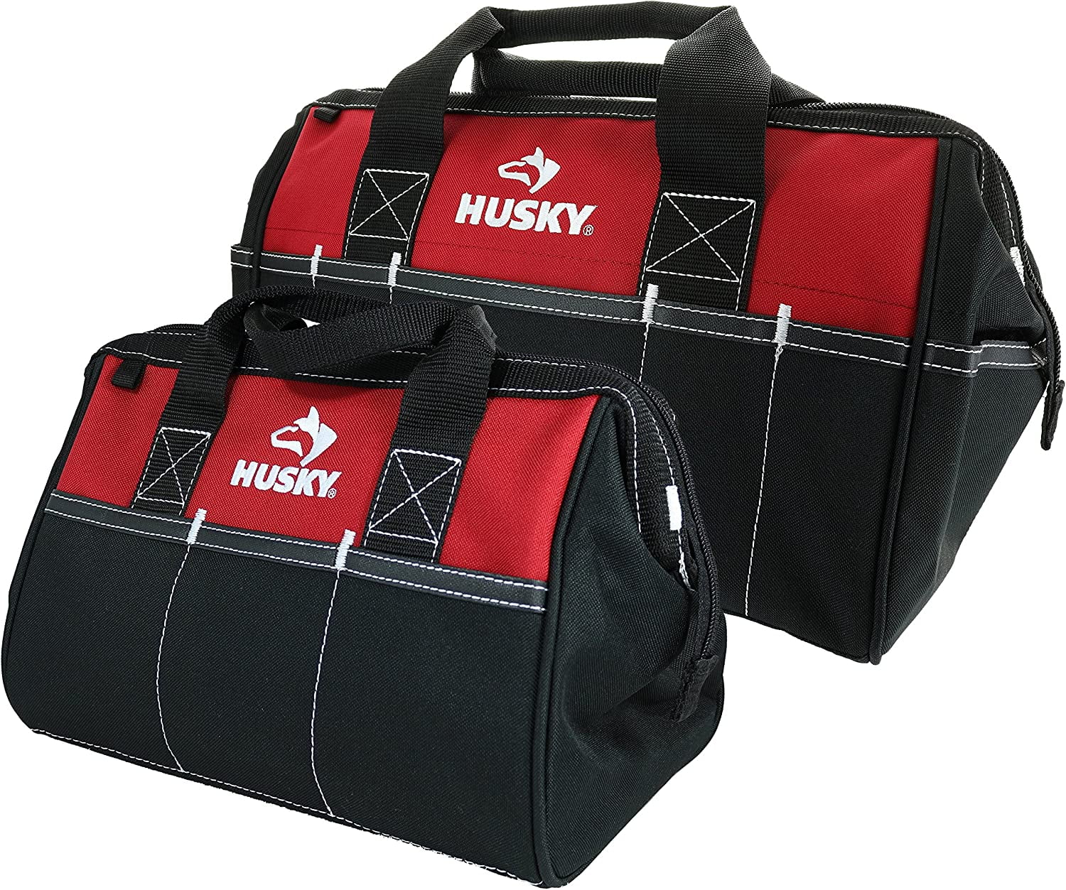 Husky 12 in. and 15 in. Tool Bag Combo - Walmart.com