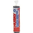 Husky 3.5 Mil 10 ft. x 25 ft. Black Plastic Sheeting - Walmart.com