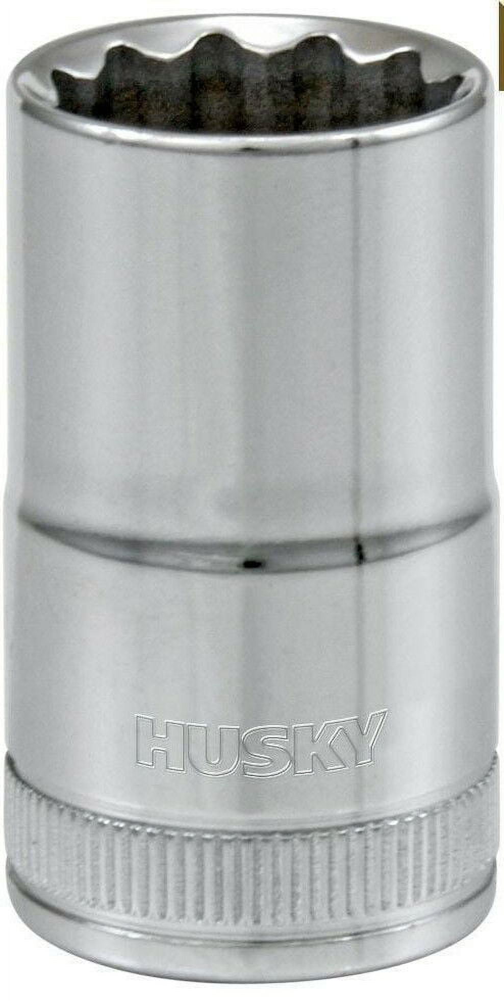 Husky 3/8" DR 15 MM STD 12PT Socket - Walmart.com