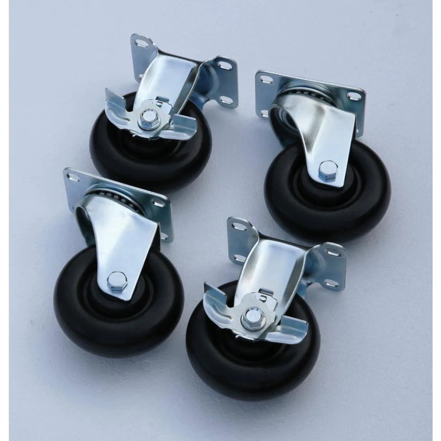 4 in. Caster Kit for Regular Duty Steel Garage Base Cabinets - Walmart.com