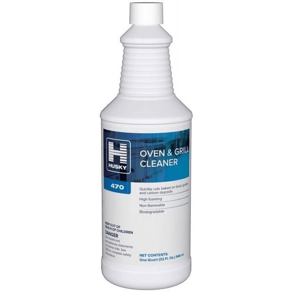 Husky 470 Oven & Grill Cleaner, 32 oz – Powerful Formula for Grills ...