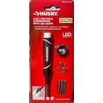 Husky 8-in-1 Precision Handheld Screwdriver Set with LED Lights, Multi ...
