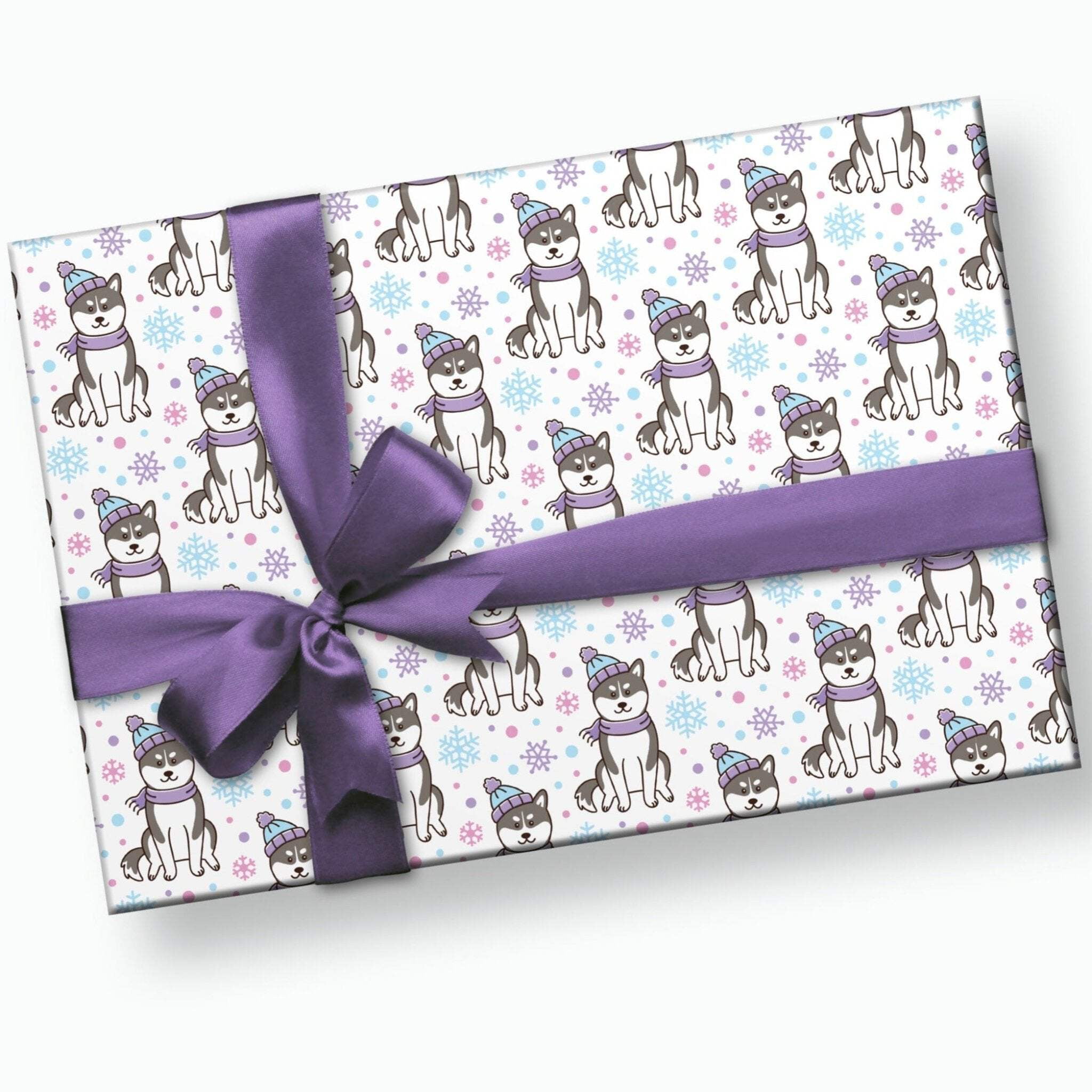 Husky Wrapping Paper