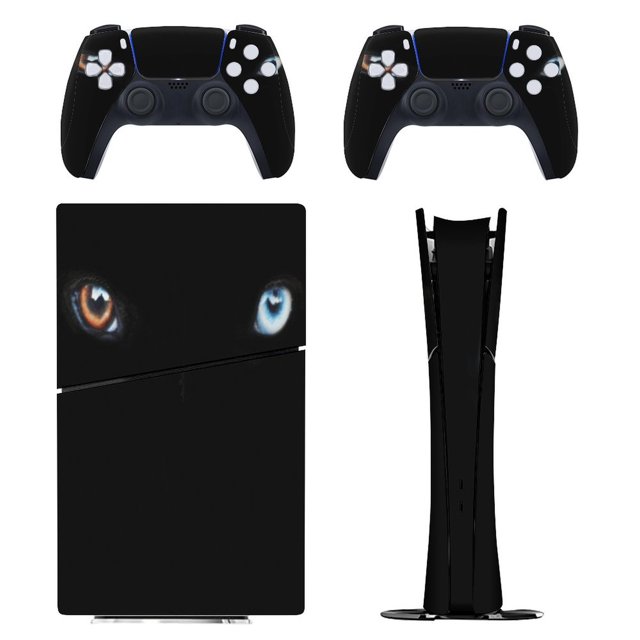 Husky Eyes PS5/PS5 Slim Digital Disc Skin Sticker For Console And ...