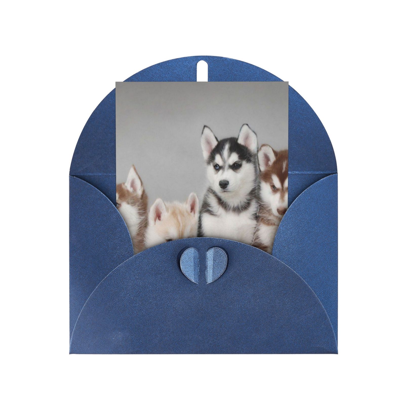 Husky Huskie Dogs Birthday Cards Blank Cards Greeting Card With ...