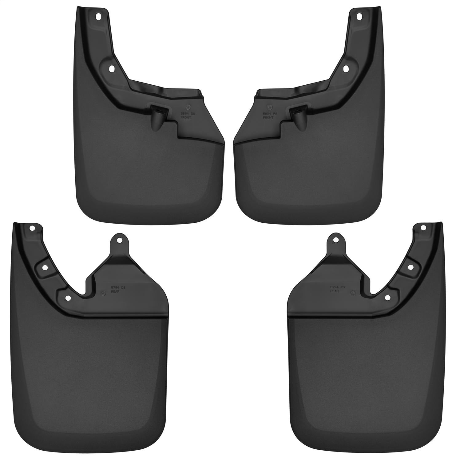 Husky Liners Custom Front/Rear Mud Guards Fits 2016-2023 Toyota Tacoma ...