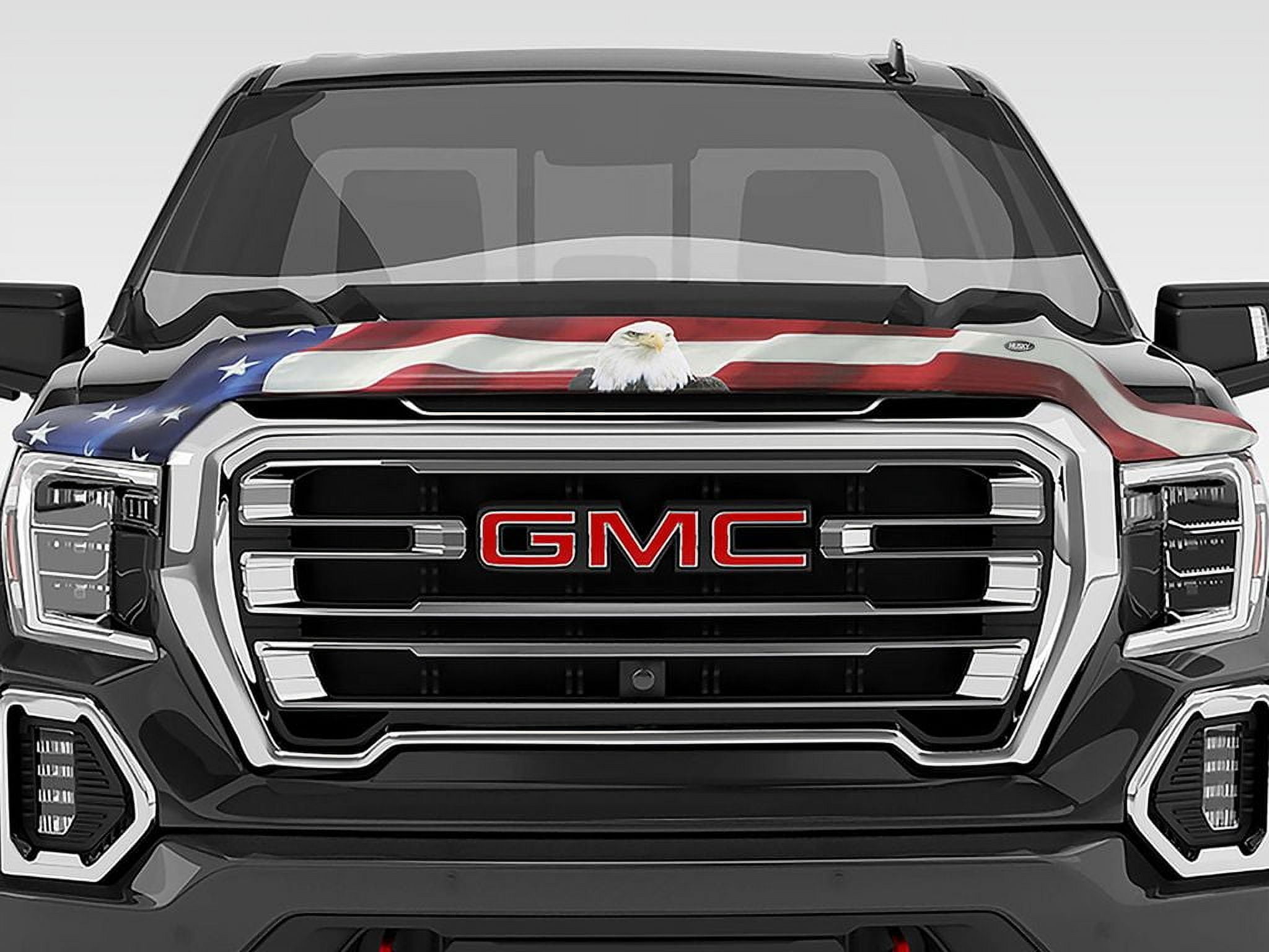Husky Liners High Profile Hood Protector w/ American Flag | Fits 1997 ...