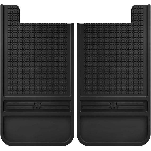 Husky Liners Universal Muddog Mud Flaps | Rubber Rear Mud Flaps - 12" w ...
