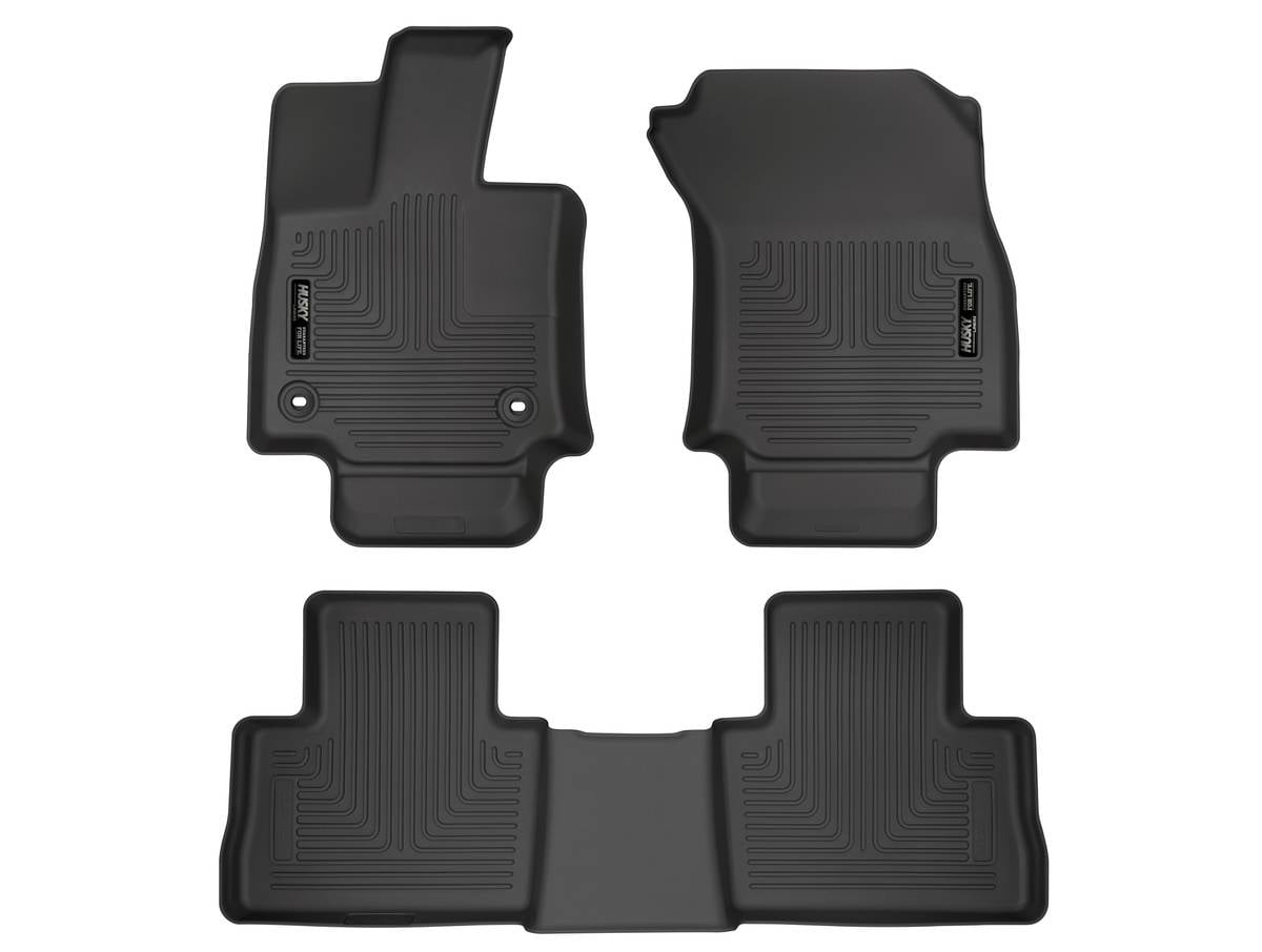 Husky Weatherbeater Liners for Toyota RAV4 (2019-2024), Black, 3pc ...