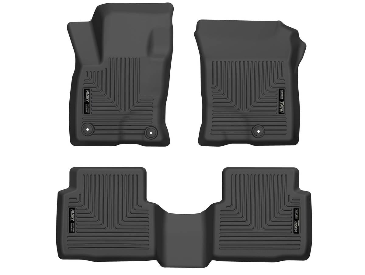 Husky Liners Weatherbeater for 2020-2024 Ford Escape, Front & 2nd Row ...