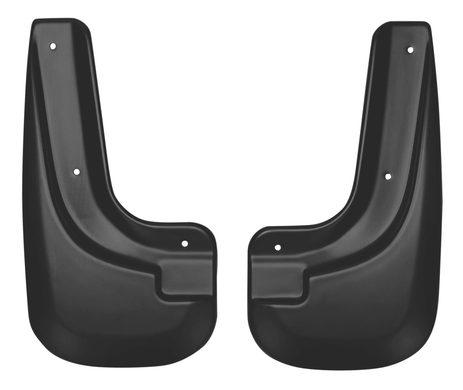 Husky by RealTruck Custom Mud Guards Front Mud Guards Black Compatible ...
