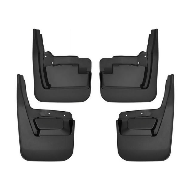 Husky by RealTruck Custom Mud Guards Front and Rear Mud Guard Set Black ...