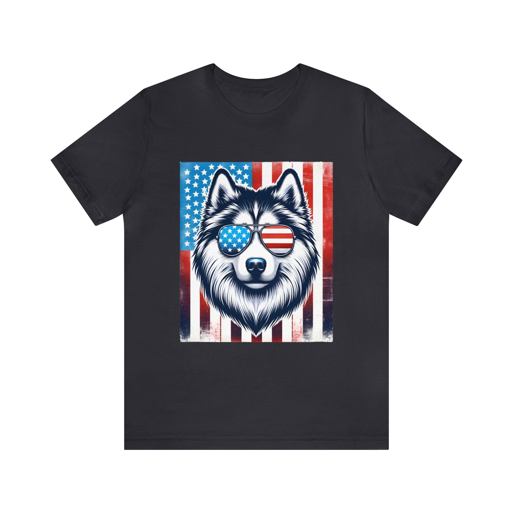Husky Shirt, Patriotic, USA, American Flag, Vintage, Cool, Distressed ...