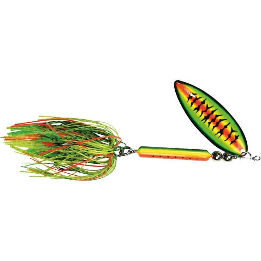 VIP Husky Tail Spinner Firetiger for Bass Pike Trout Predatory Casting ...