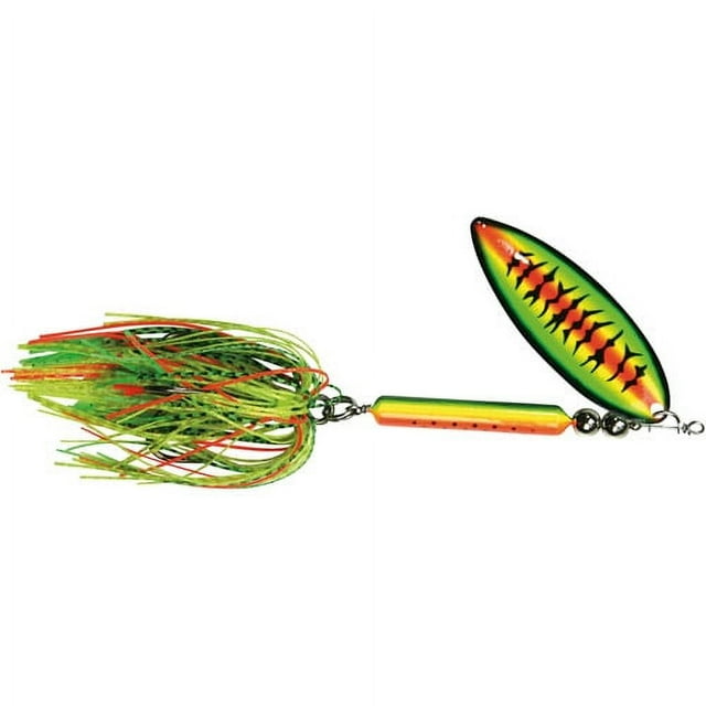 VIP Husky Tail Spinner Firetiger for Bass Pike Trout Predatory Casting ...