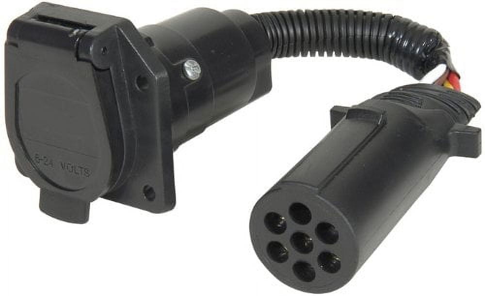 Husky Towing 15253 7-Pin To 7-Way Blade Trailer Wiring Adapter ...