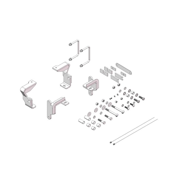 Husky Towing 32221 Fifth Wheel Trailer Hitch Mount Kit HITCH FIFTH ...