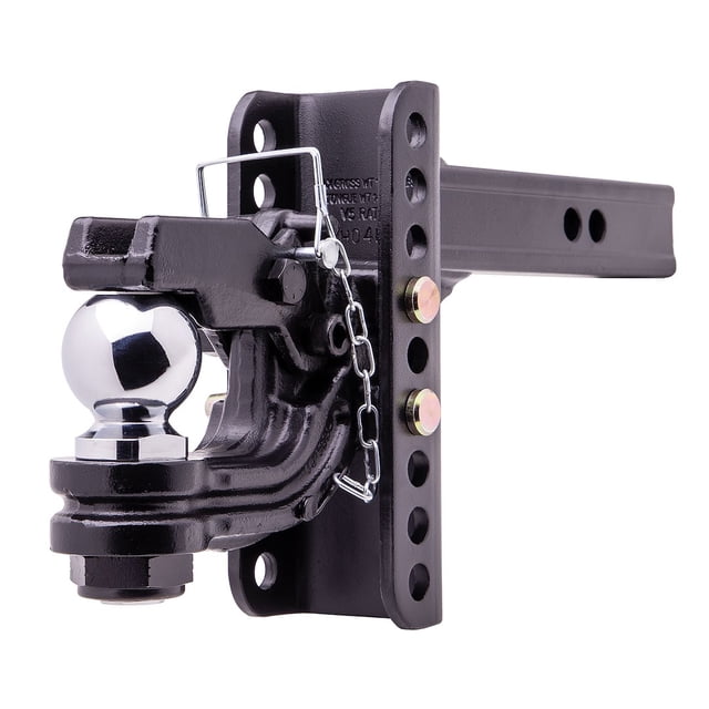 Husky Towing 2 inch One-Mount Pintle Hook Receiver Hitch with 13000 lbs ...