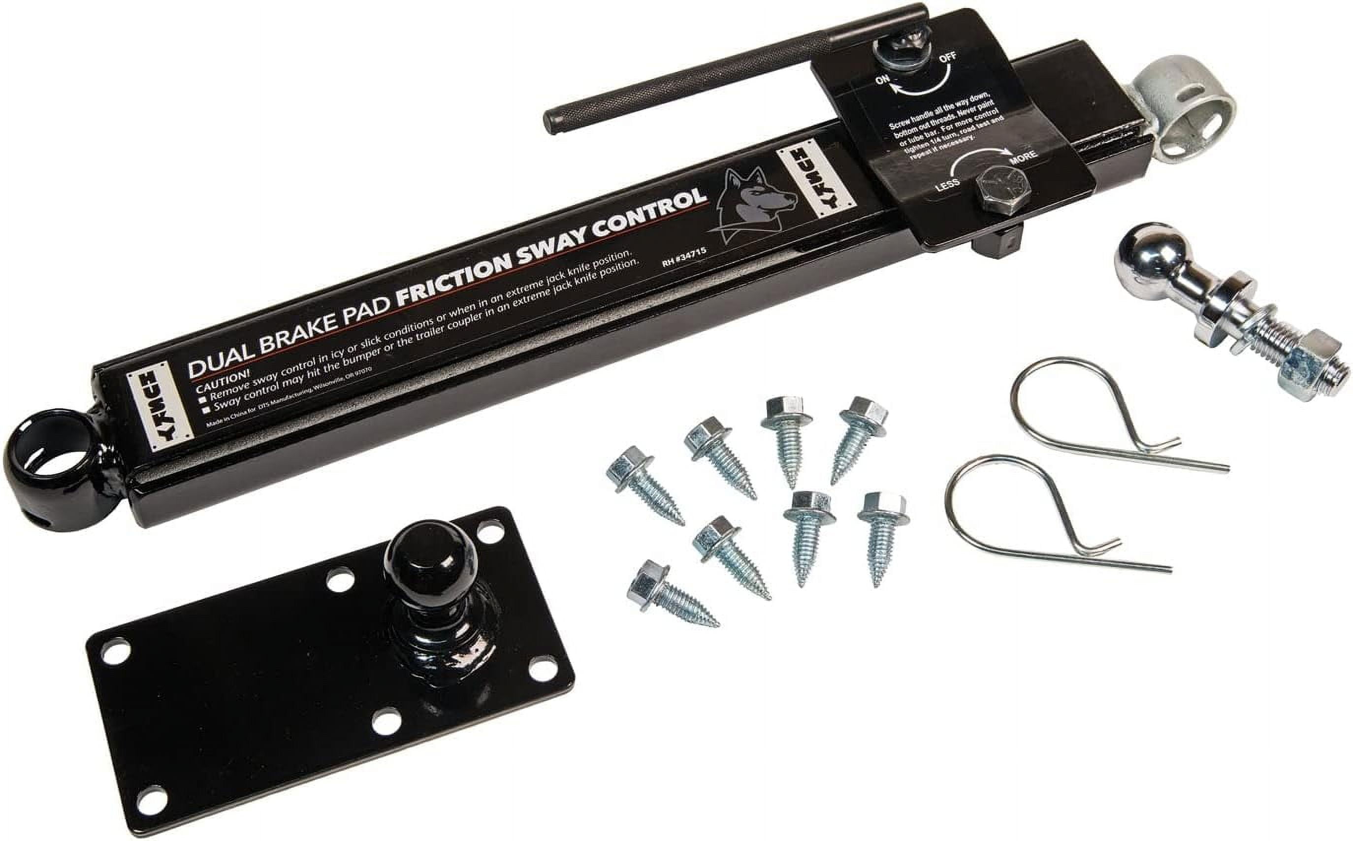 Husky Towing 34715 Weight Distribution Hitch Sway Control Kit Weight ...