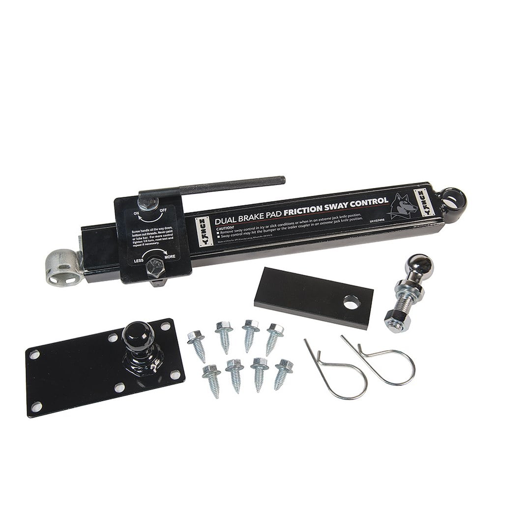 Husky Towing Weight Distribution Hitch Sway Control Kit with Stabilizer ...
