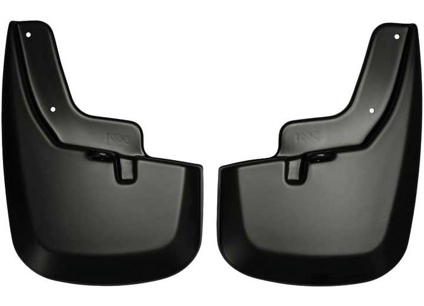 Husky by RealTruck Custom Mud Guards Front Mud Guards Black Compatible ...