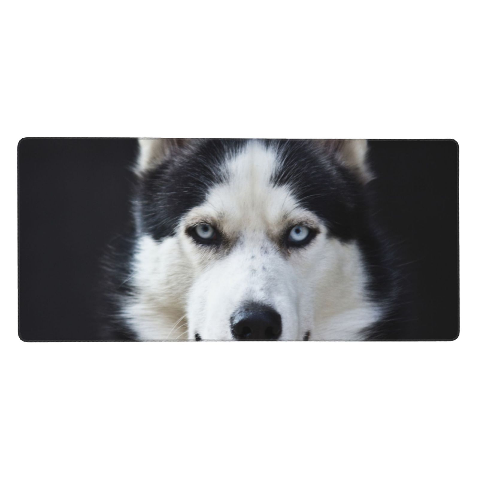 Husky's Handsome Face Dog Funny Mousepad Large Mouse Pad Desk Pad ...